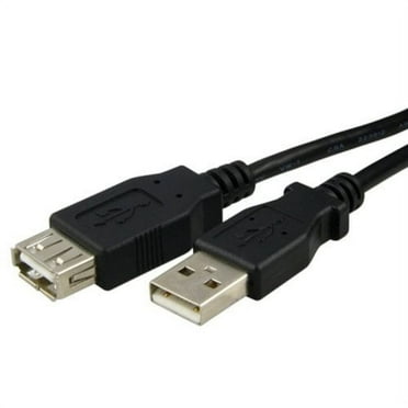 Sabrent 22AWG USB 2.0 Extension Cable - A-Male to A-Female [Black] 3 ...