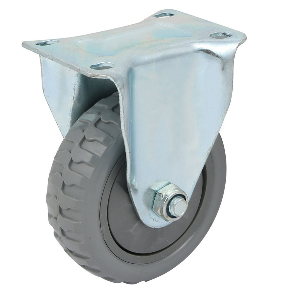 4-inch Diameter Wheel Trolley Rigid Caster Pulley Roller - Walmart.com ...