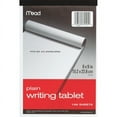 "Mead Plain Writing Tablet, 6"" x 9"", Office Paper Pad, 100 Sheets ...