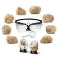 Discovery #Mindblown Geode Crystal Excavation Kit, 14-Piece Geology ...