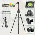 Laser Level with Tripod, 2x360° Self-leveling Green Cross Line, 8 Lines ...