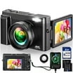 NBD Digital Camera 4K Ultra HD 48MP All-in-One Vlogging Camera with ...