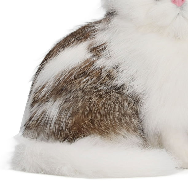 Realistic Cat Model,Realistic Cat Model Bright Plush Simulation Cat Toy ...