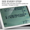 Paperless Printing Desk Calculator w/Check and Correct, Large 12-Digit ...