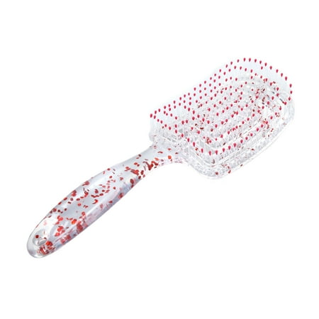 Curved Hair Brush,Curved Hair Brush Hollow Detangling Hair Brush Vented ...