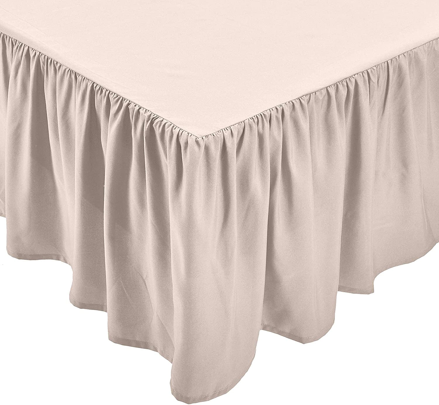 Dust Ruffled Bed Skirt, Classic Style, Soft and Stylish 100% Egyption ...