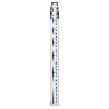 AdirPro 16-Foot Aluminum Grade Rod - 10ths, Dual Sided 5-Section ...