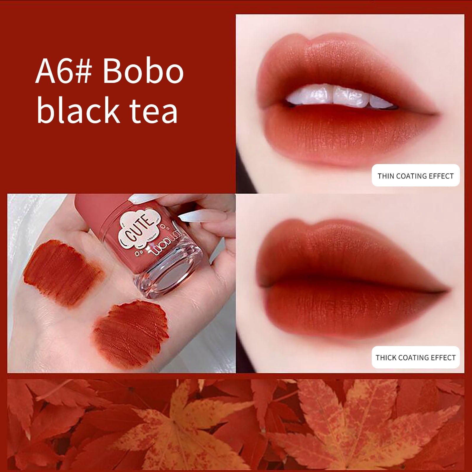 Lápiz labial para mujer, tinte labial, brillo labial en polvo, bruma de ...