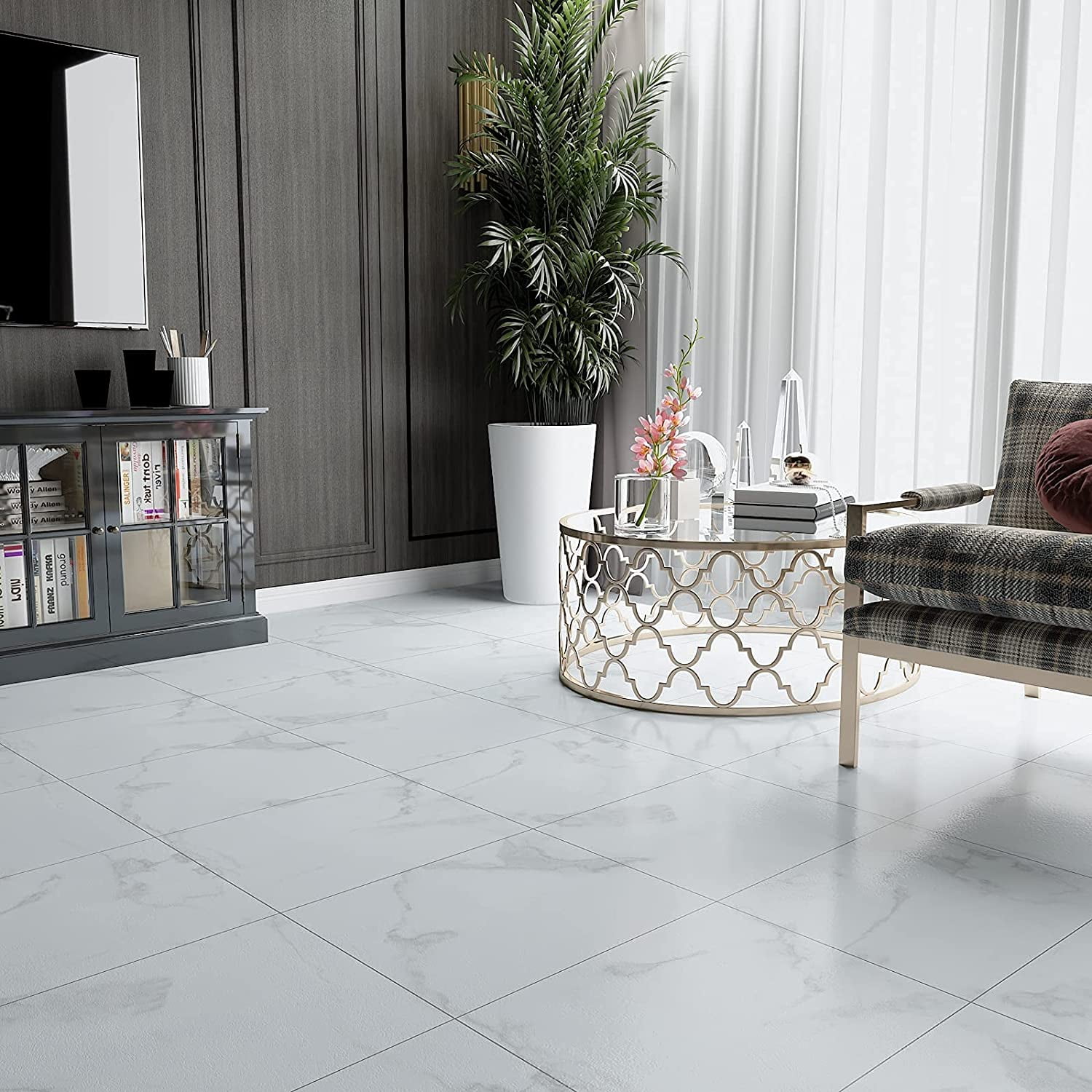 White Marble Flooring Tiles