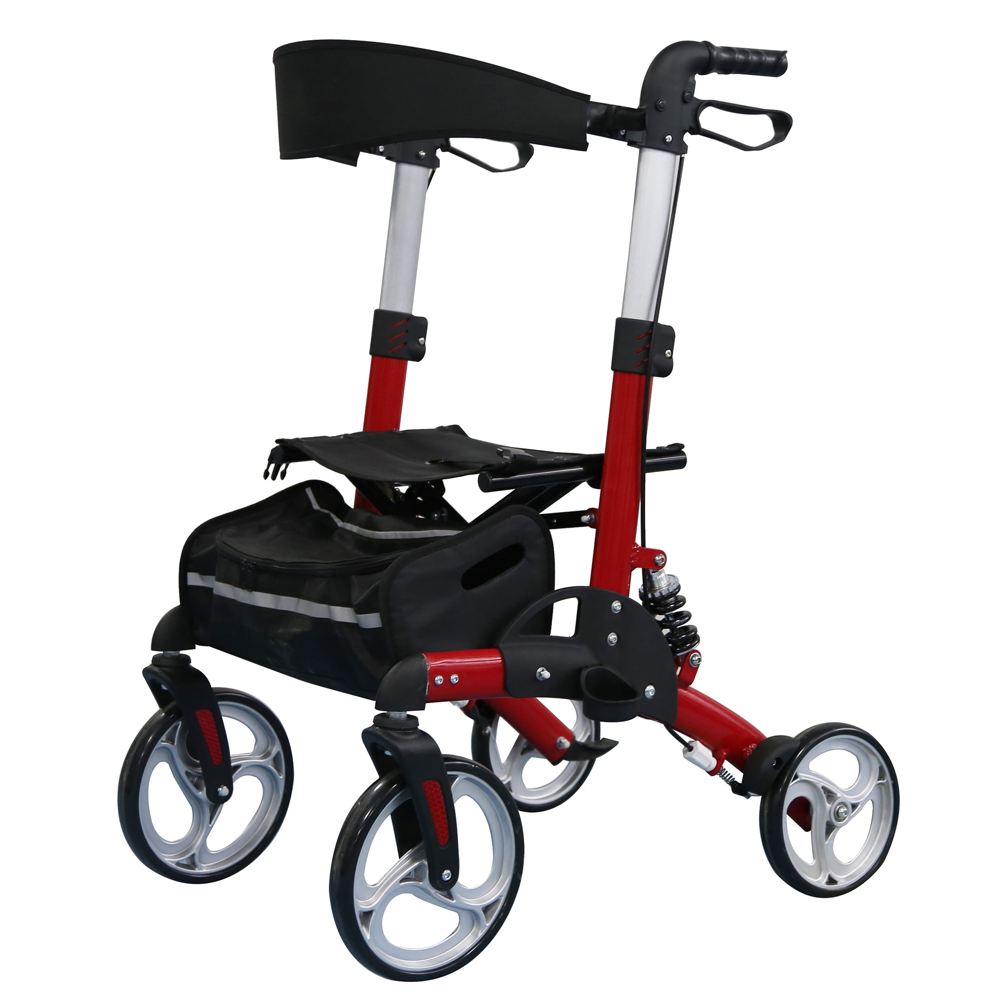 Maidesite Rollator Walker with Seat for Senior Adult, Heavy Duty ...