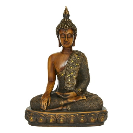 15" Buddha Earth Touching Mudra Statue | Walmart Canada