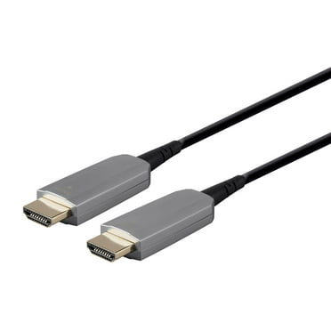 Monster High Speed 4K HDR HDMI Cable with Built-in LED Light, Blue LED ...