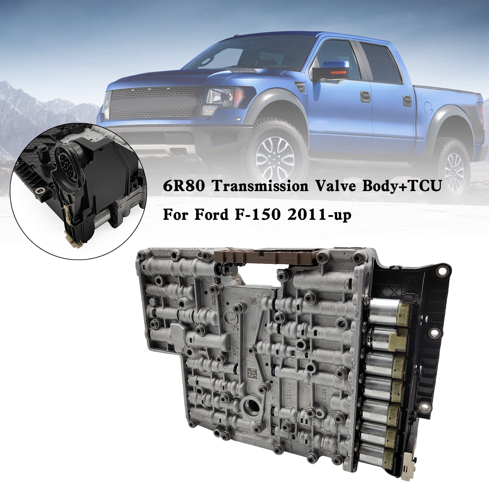 Restored 6R80 Transmission Valve Body+TCU For Ford F-150 2011-up ...