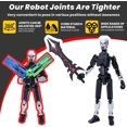 1Pcs T13 Action Figure Set, 3D Printed Fully Articulated Rt Model with ...