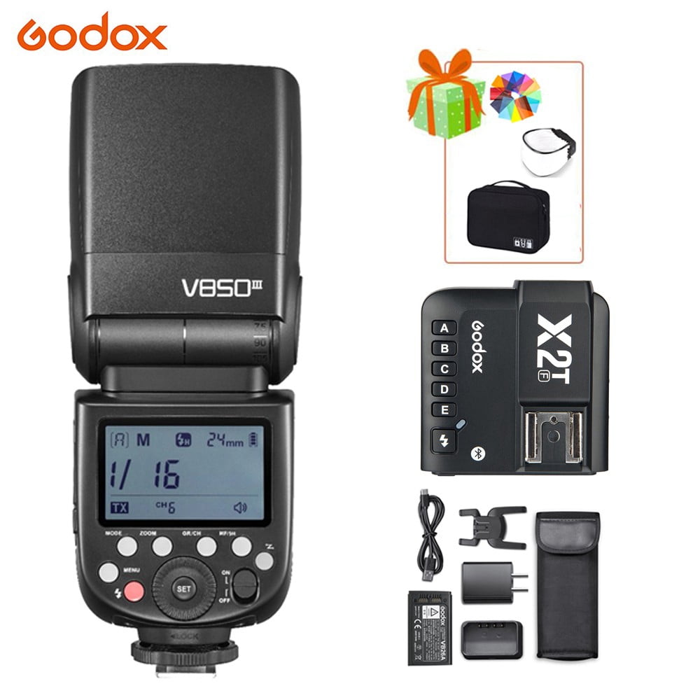 Godox V850III 2600mAh Li-ion Battery Camera Flash With X2T For Fuji ...
