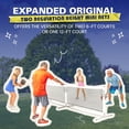 Dink Buddy Pickleball Net System Lightweight Collapsible Frame and ...