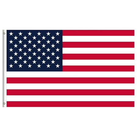 Bean_American Flag 90x150cm Edge Double Stitched With Brass Grommet ...
