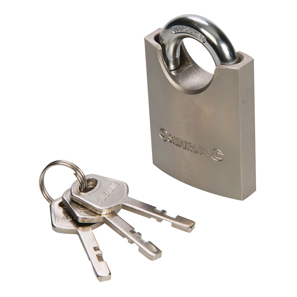 Silverline - Shrouded Padlock - 50mm - Walmart.com