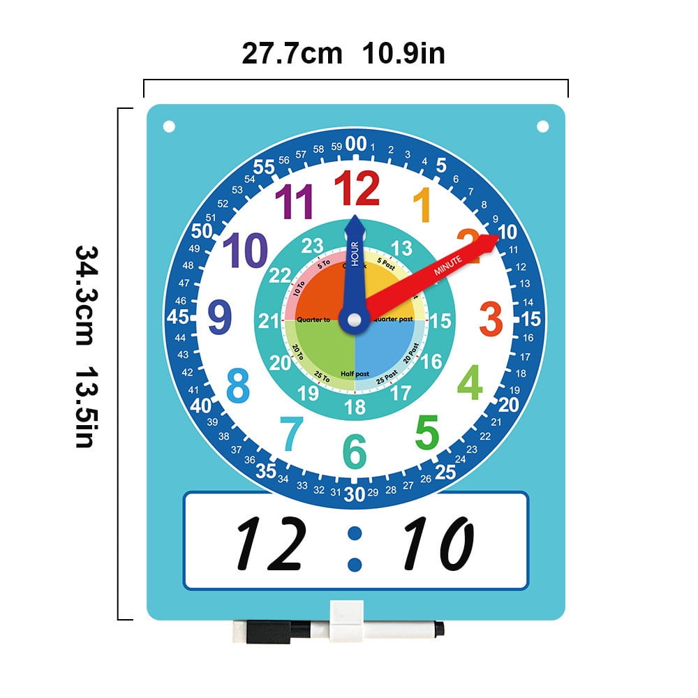 Click here for Unbranded Time Learning Clock For Kids - Interacti... prices