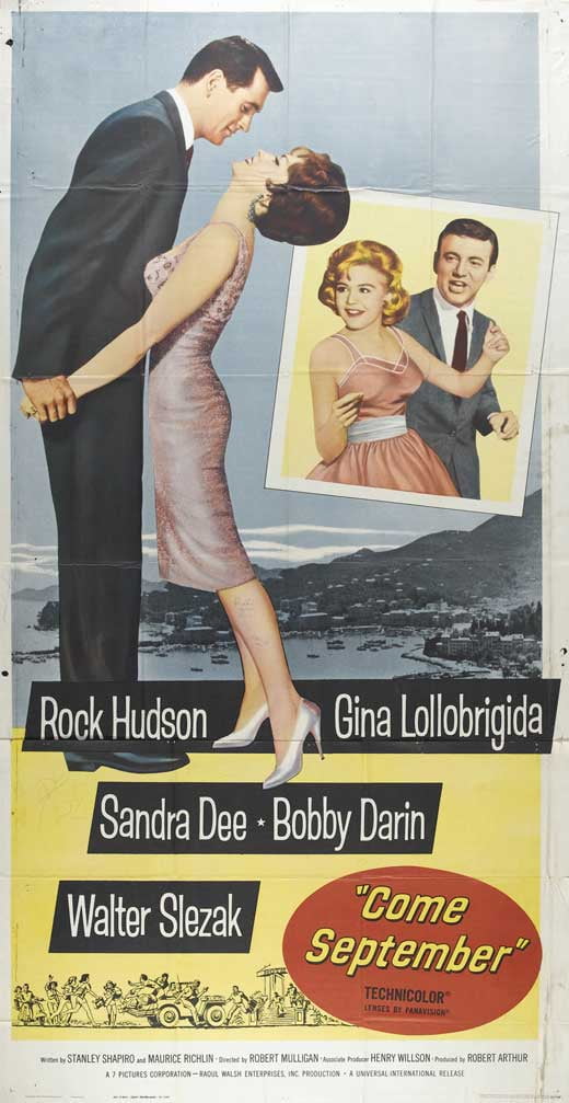 Come September - movie POSTER (Style A) (20" x 40") (1961) - Walmart.com