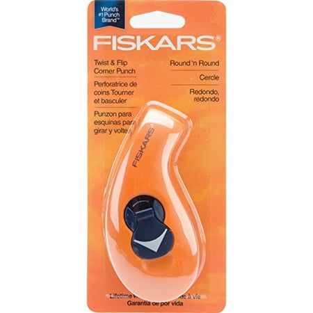 Fiskars Round n Round Twist and Flip Corner Punch (01-001448) | Walmart ...