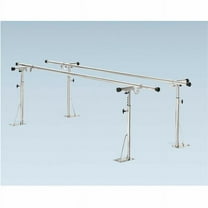 10 ft. Wood Platform Mounted Parallel Bars, Height Adjustable - Walmart.com