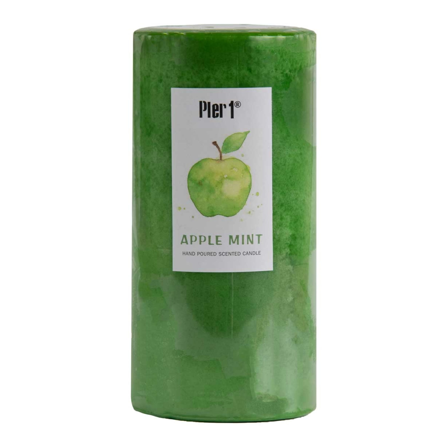 Buy Pier 1 Apple Mint 3x6 Mottled Pillar Candle Online at Lowest Price ...
