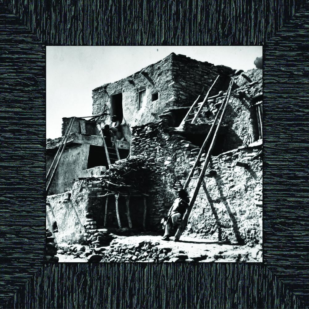 Terraced Houses in Arizona, Vintage Images, Historical Picture Frame ...