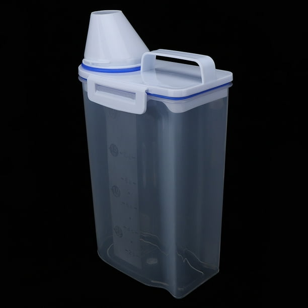 Sonew Flour Box,2Pcs Thick Plastic Insect Prevention Rice Box Moisture ...