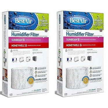 RPS BestAir ES12-C 4 Pack Extended Life Humidifier Wick Filter ...