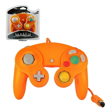 Old Skool GameCube / Wii Compatible Controller - Spice (Orange ...