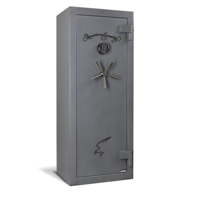 American Security Nf5924 Fire-Rated Large Gun Safe with Light, Gunmetal ...