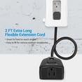 DEWENWILS Outdoor Wireless Remote Control Outlet Weatherproof Light ...