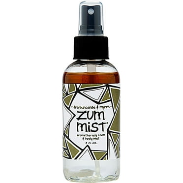 Zum Organic Mist Room and Body Spray, Frankincense and Myrrh, 4 fl oz ...