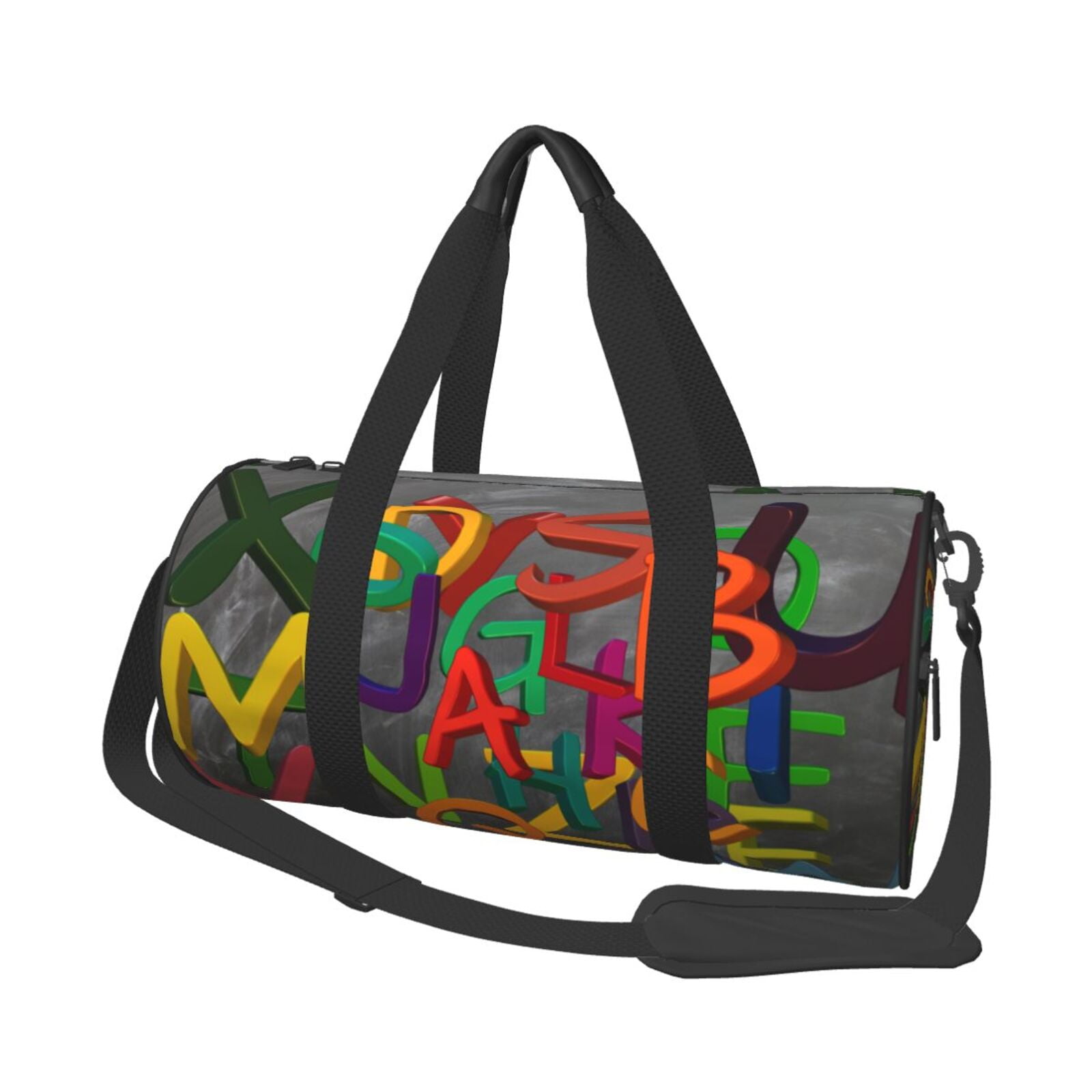 ZICANCN ABC Alphabet Letters Unisex Large Duffle Bag for Travel ...