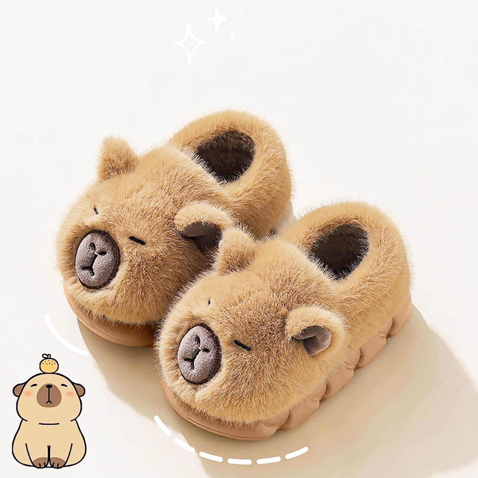 Click here for Rinsvye Girls Winter Slippers  Warm Cozy Indoor Ou... prices