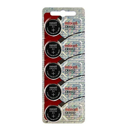 Maxell Micro Lithium Cell CR2032 (pack of 5 Batteries) | Walmart Canada