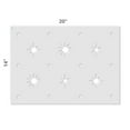 Star Wallpaper Wall Stencil SKU #2694 by Designer Stencils - Walmart.com