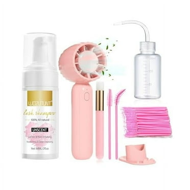 Lksixu Portable Lash Fan, Mini Handheld EyeLash Dryer USB Rechargeable ...