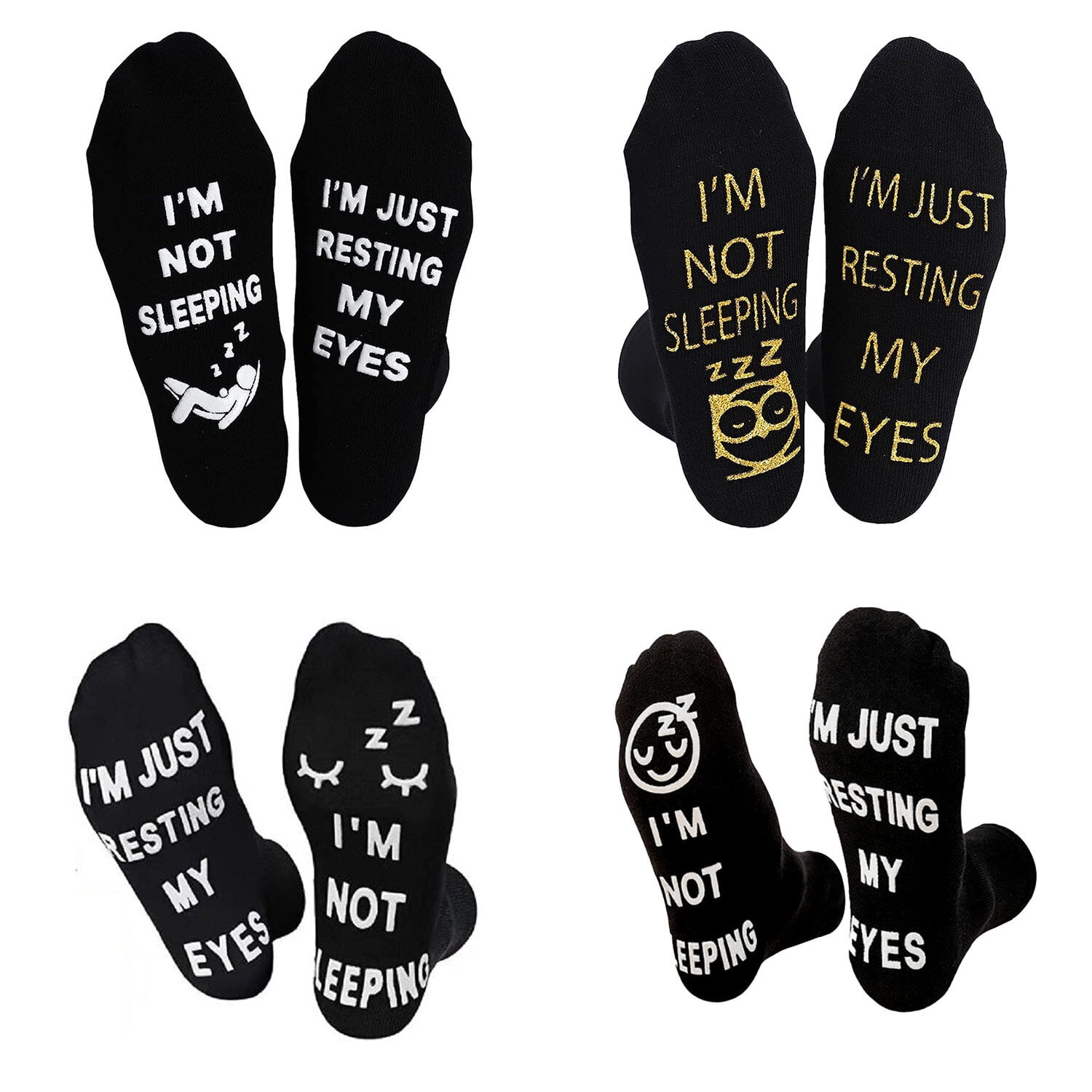 Click here for Kawell Dad Gifts 4-Pack Funny Socks For Men: Im No... prices