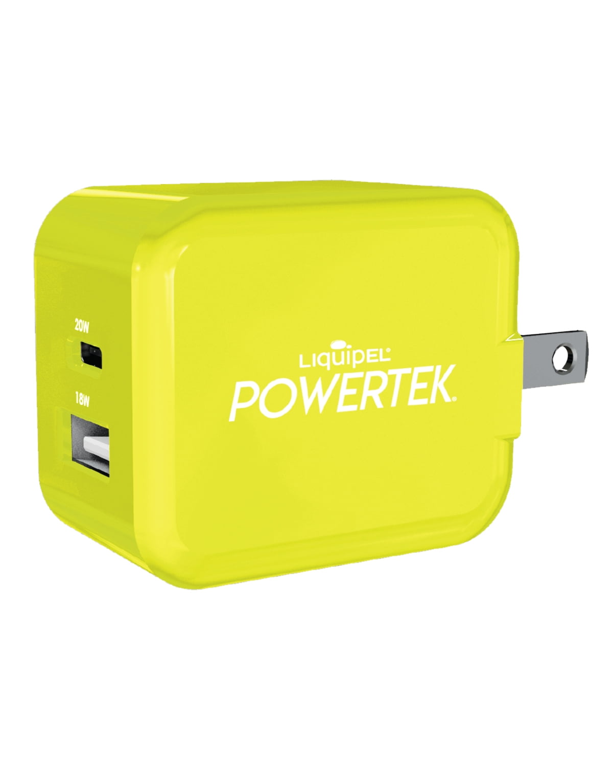 Liquipel Powertek Neon Party Type-C Fast Charging Wall Charger 20W PD ...
