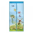 Magnetic Screen Door with Heavy Duty Mesh Curtain Screen Doors with ...