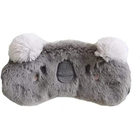 Cartoon Cute Grey Koala Eye Mask for Sleeping Funny Sleep Mask Sleeping ...