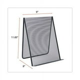 Metal Mesh Document Holder Free Standing, 35 Sheet Capacity, Metal ...