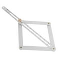 Multi-Angle Cornerer Stainless Steel Protractor Unglazed Corner Angle ...