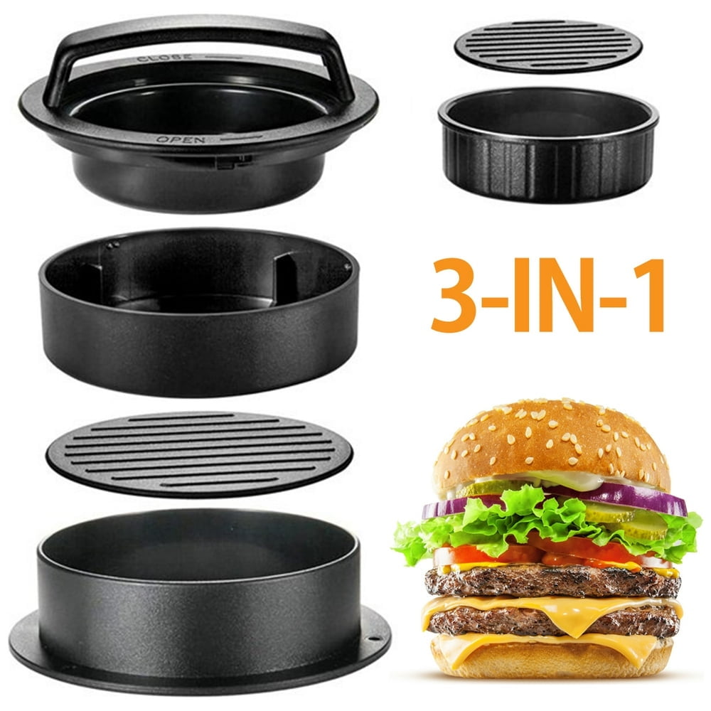 Click here for Generic 3-In-1 Non Stick Burger Press Patty Maker... prices
