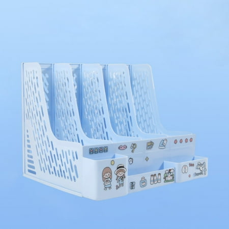 File Organizer File Folder Rack Desktop File Rack Desk File Organizer 4 ...