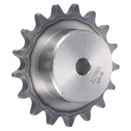 Uxcell 17 Teeth Sprocket Single Strand 5/8" Pitch, 12mm Bore Carbon ...