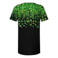 Yourumao Womens St Patricks Tunics Clover Hide Belly Button Up Henley ...