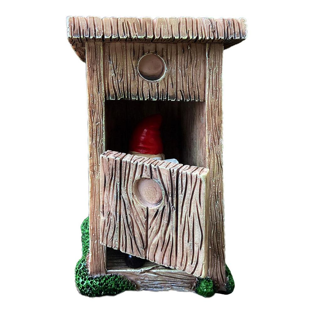 Laideyi Funny Garden Gnomes Reading Newspaper Gnome Ornament Decoration ...